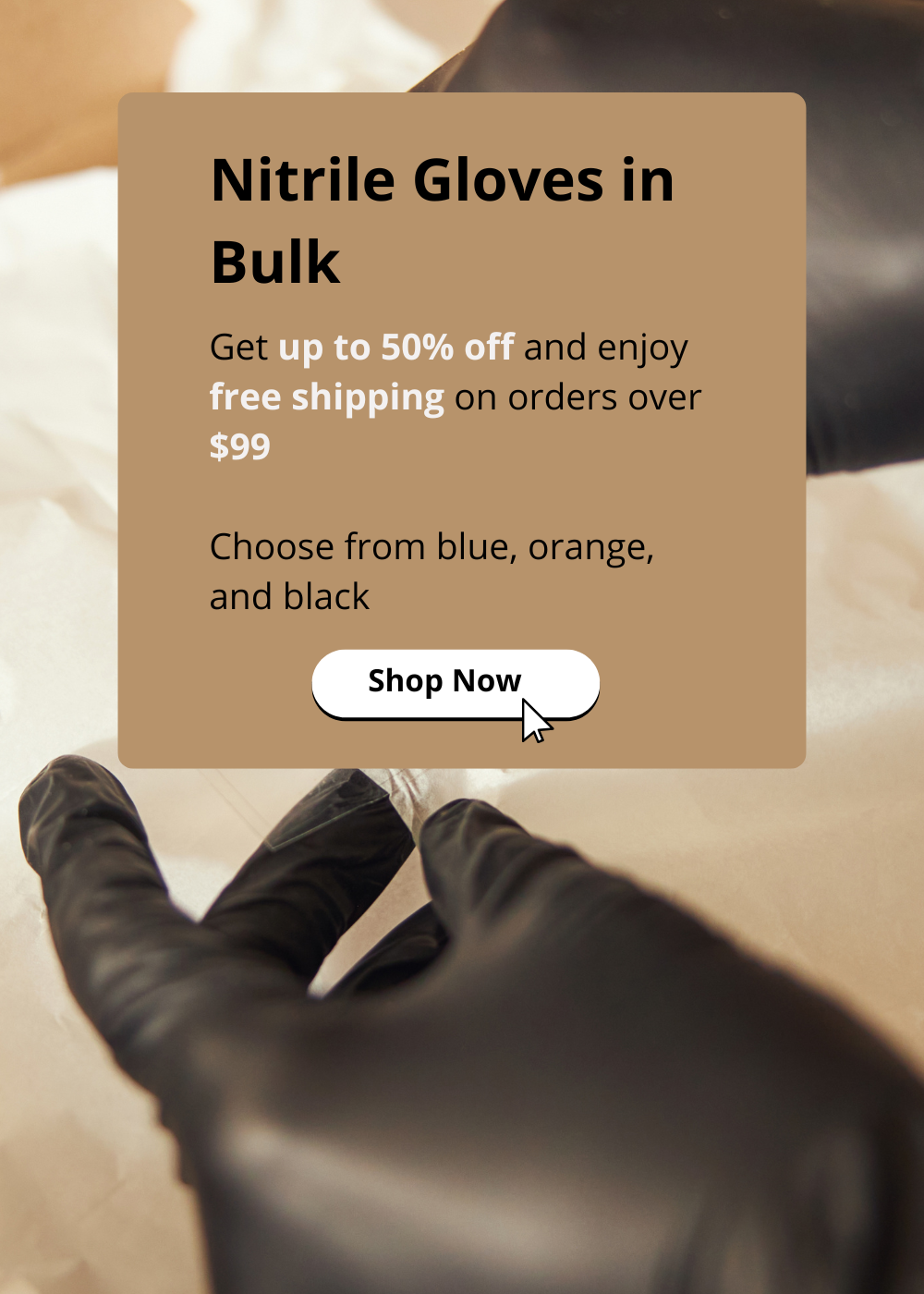 gloves.com | Nitrile Gloves, Latex Gloves | 50% Off Bulk Orders