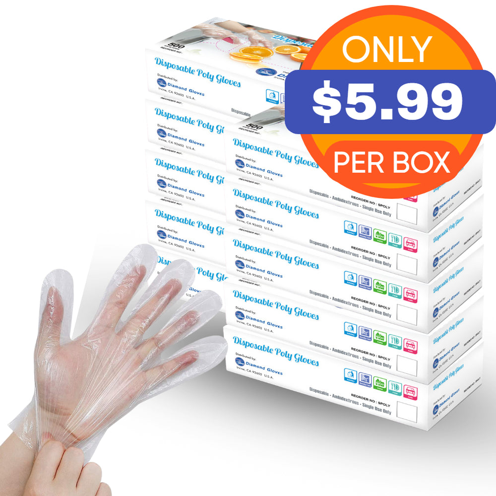Disposable Food Service Gloves | Save up to 50% now